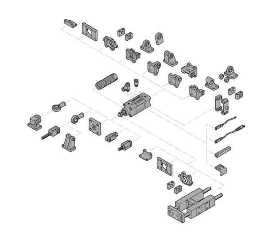 Standard cylinder DSBC to ISO 15552 | Pneumatics Today